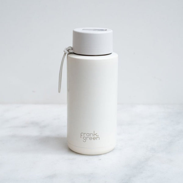 Frank Green Ceramic Water Bottle - White – BLAKEAWAY